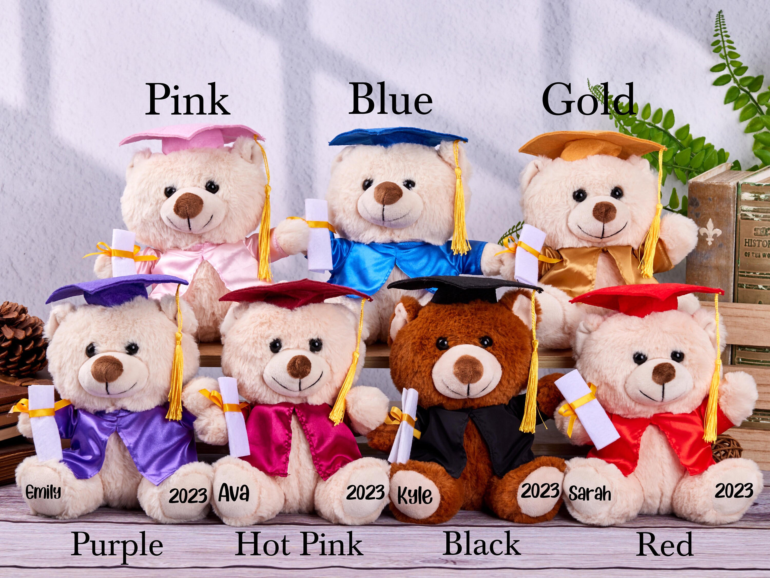 Personalized Grad Teddy Graduation Bear Graduation Gift Grad - Etsy