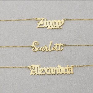 Number Necklace Gold Number Necklace Custom Necklace Birth - Etsy