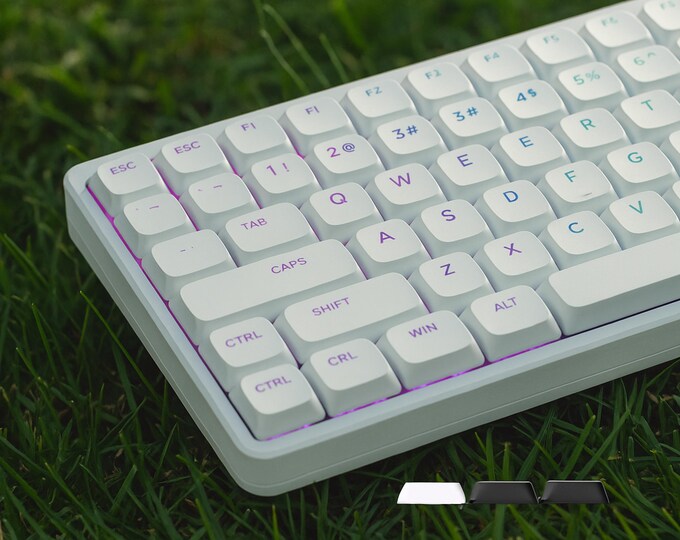 Custom Ceramic Keycap Set PBT Material Cute Valorant Keycaps Retro ...