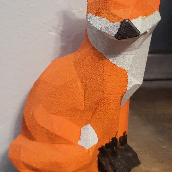 Fox 3d Printed - Etsy