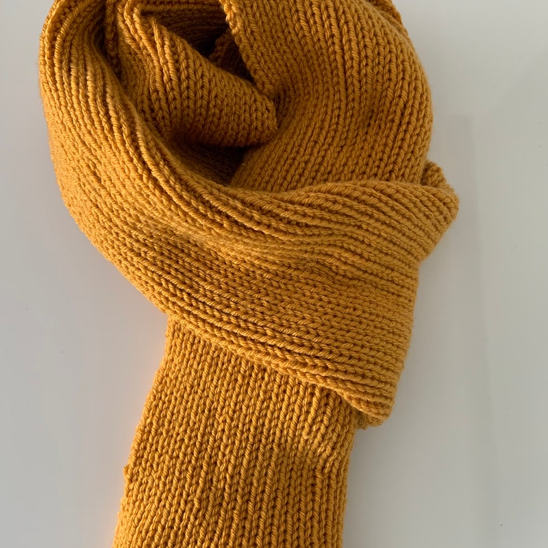 Yellow Scarf - Etsy