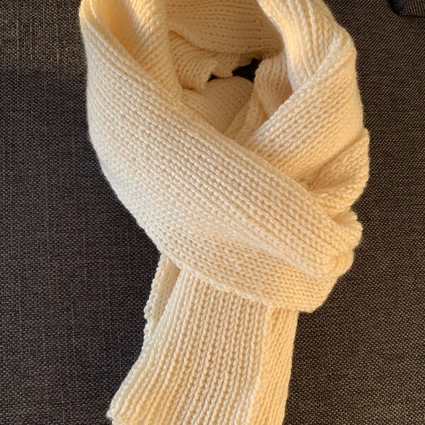 Knitted Scarf - Etsy