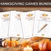 Thanksgiving Game BUNDLE | 18 Games | Thanksgiving Trivia | Would You ...