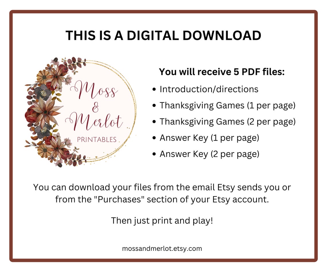 Thanksgiving Game BUNDLE | 18 Games | Thanksgiving Trivia | Would You ...