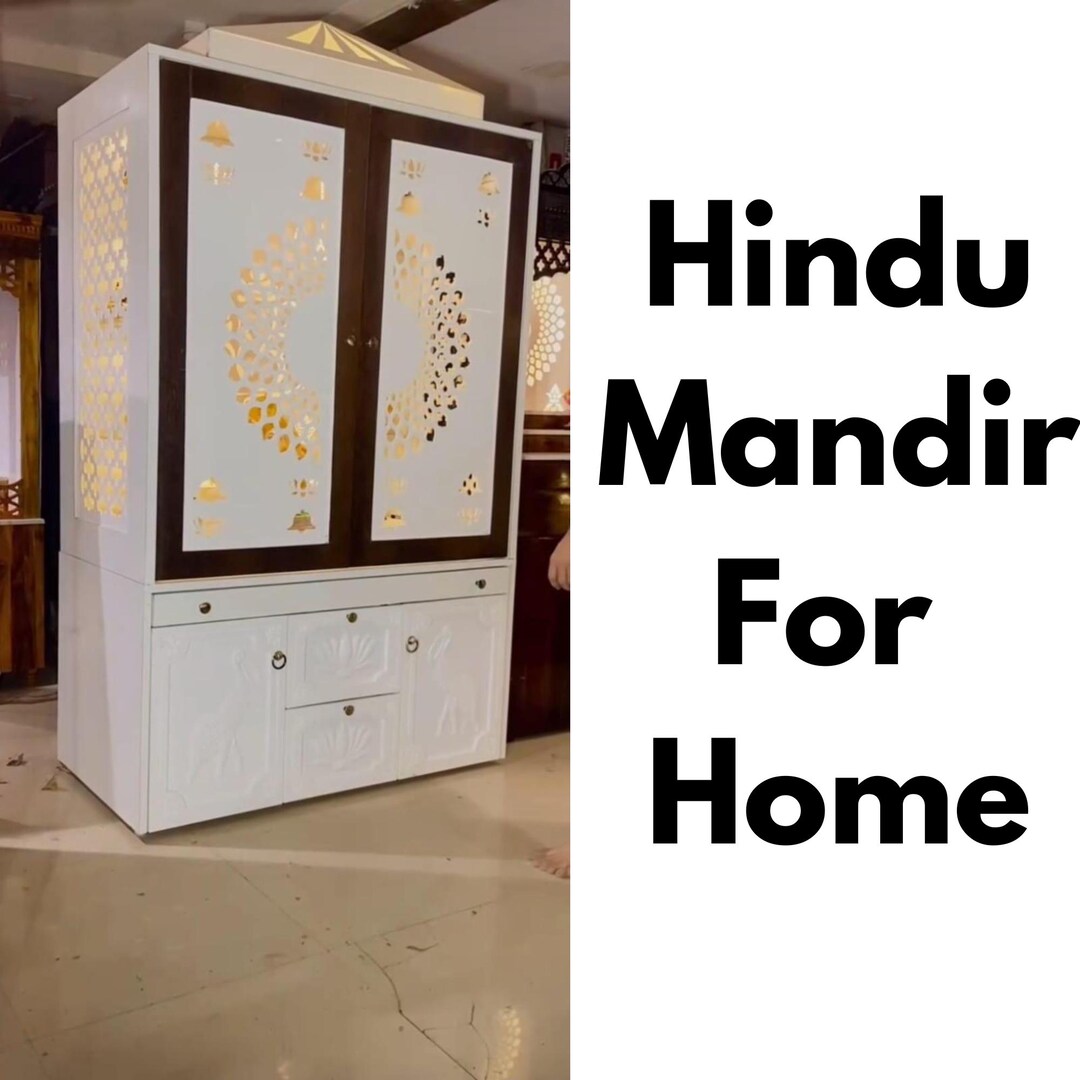 Hindu Wooden Temple- Big Temple for Home or Office#hometemples # ...