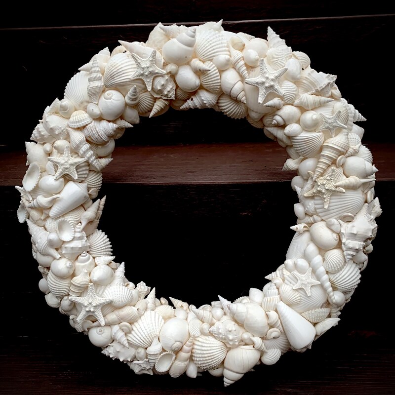 Seashell Wreath - Etsy
