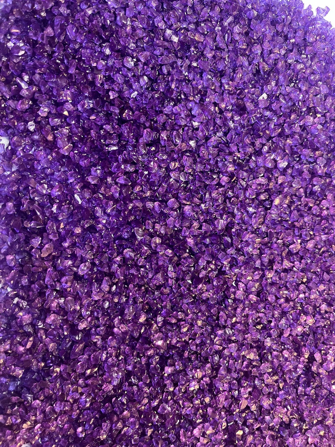Purple Crushed Glass 2-3mm - Etsy