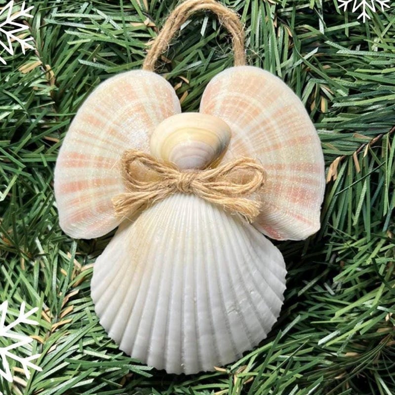 Seashell Angel - Etsy