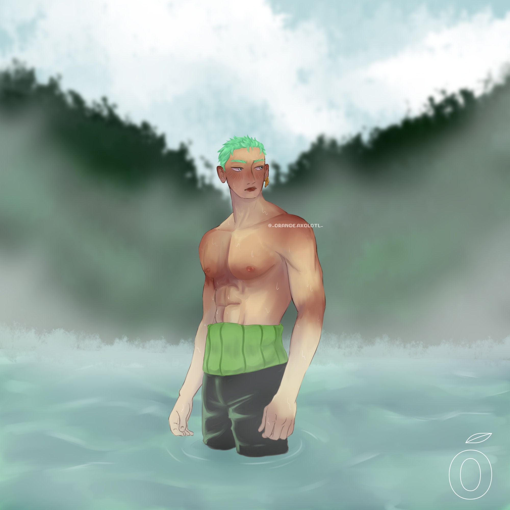 ZORO One Piece: Saga Del East Blue 209 X 209 Cm - Etsy