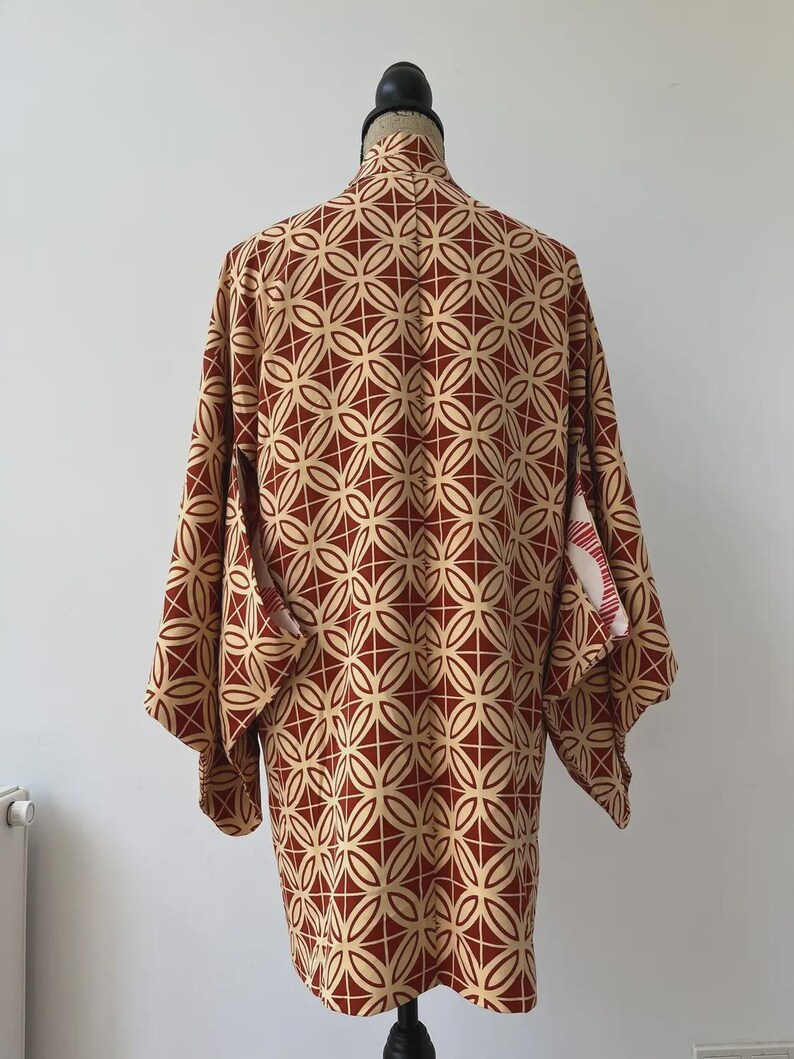 Vintage Color Haori - Shippo - - Etsy