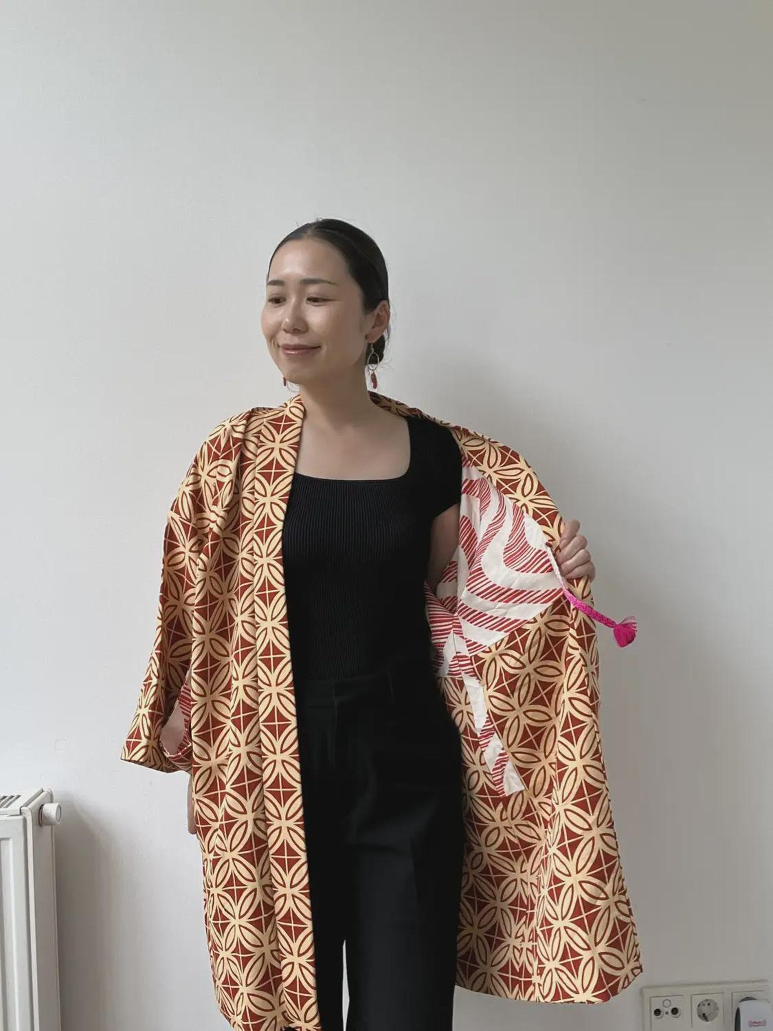 Vintage Color Haori - Shippo - - Etsy