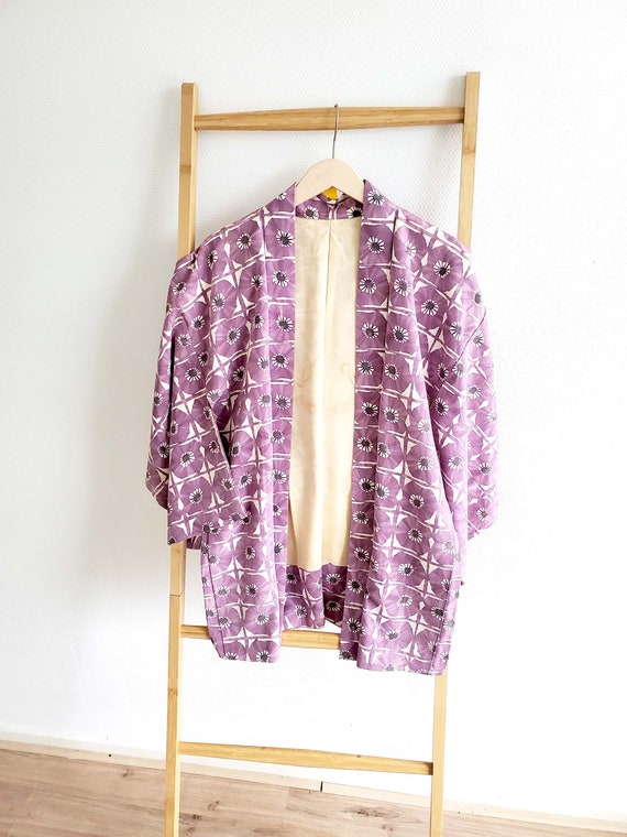 Japanese Haori “Flower-like pattern” - Gem