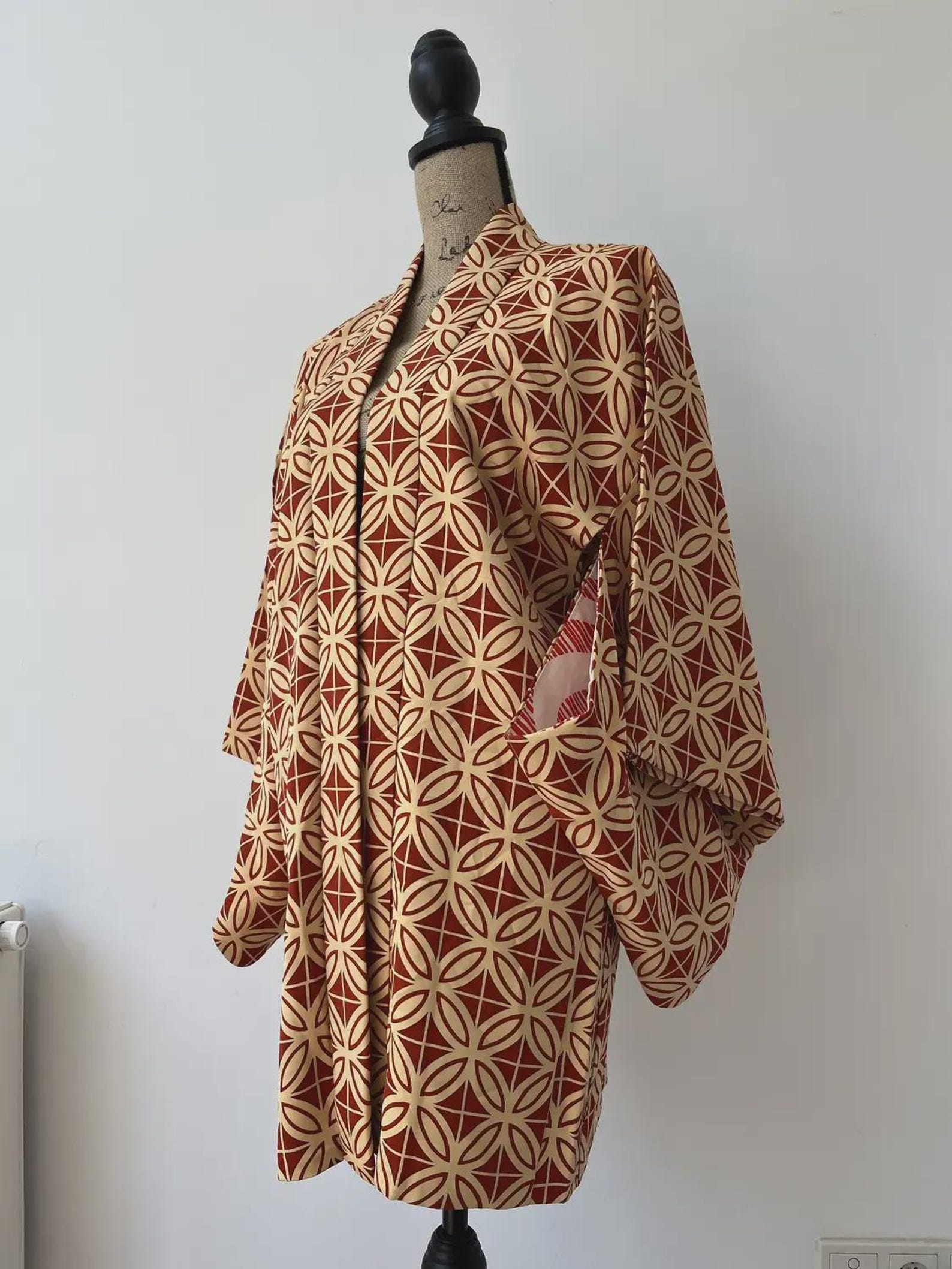 Vintage Color Haori - Shippo - - Etsy