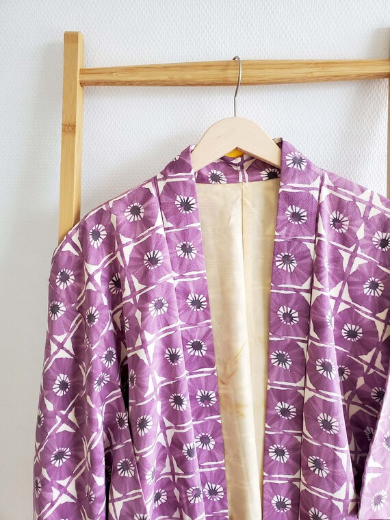 Japanese Haori “Flower-like pattern” - Gem