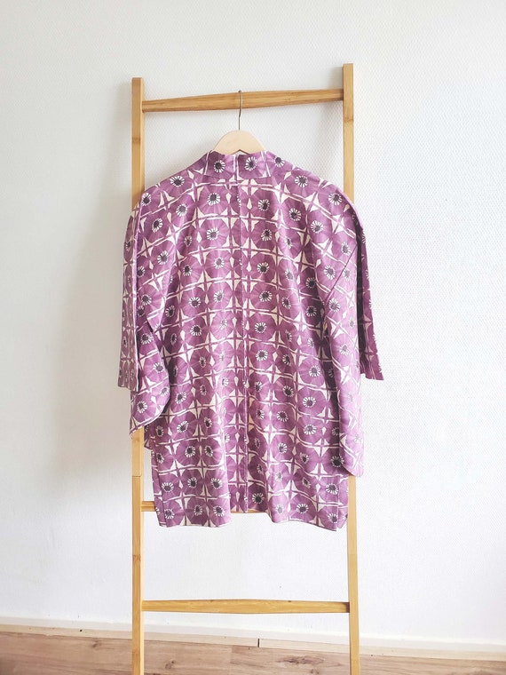 Japanese Haori “Flower-like pattern” - Gem