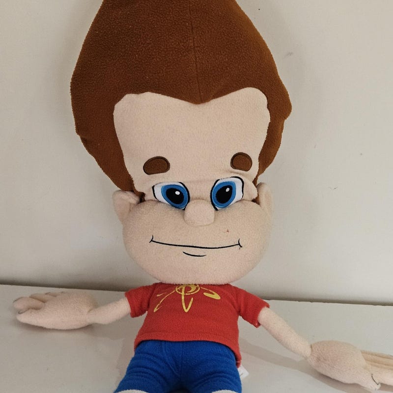 Jimmy Neutron Plush - Etsy