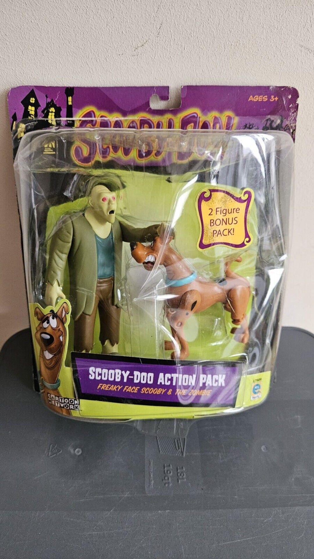 Vintage Scooby Doo Action Figure Twin Pack Freaky Face Scooby and the ...