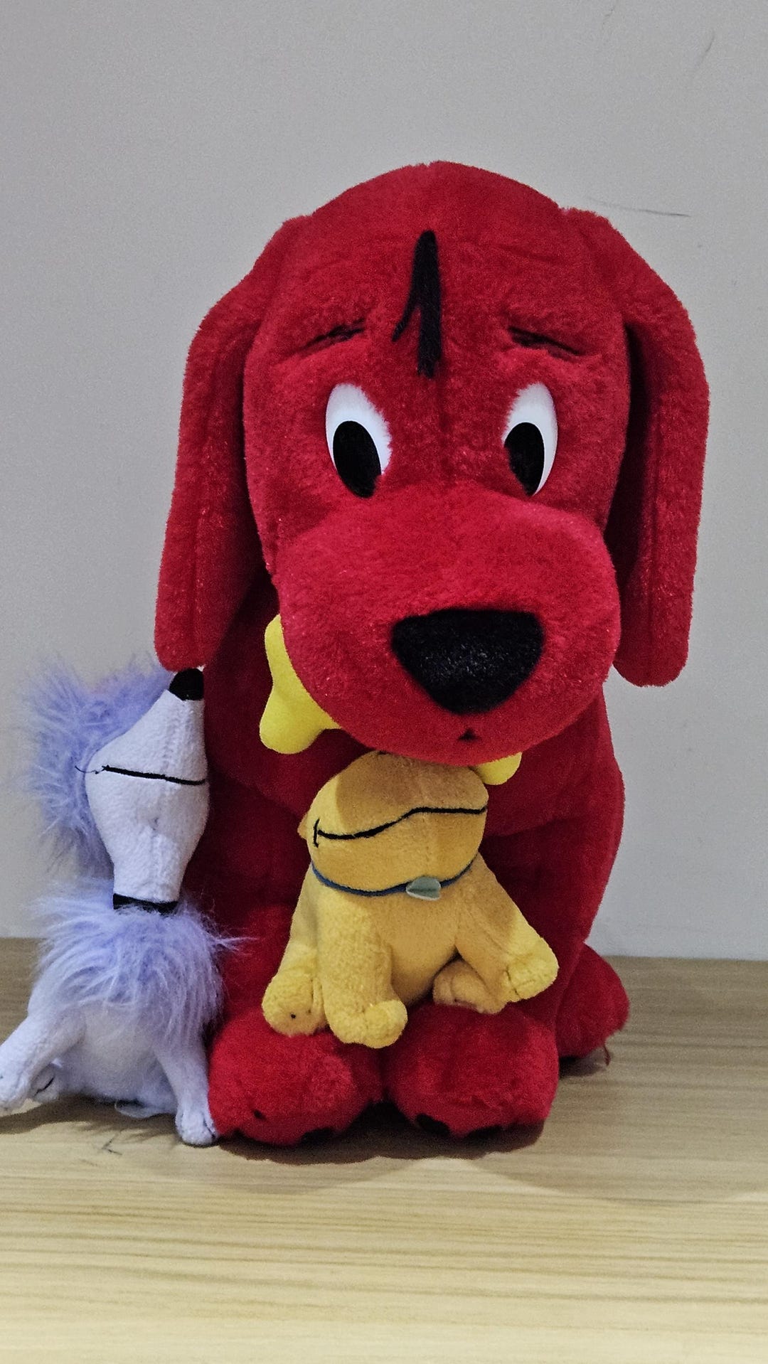 Vintage Clifford the Big Red Dog & Friends T-bone/cleo 2002 Large - Etsy