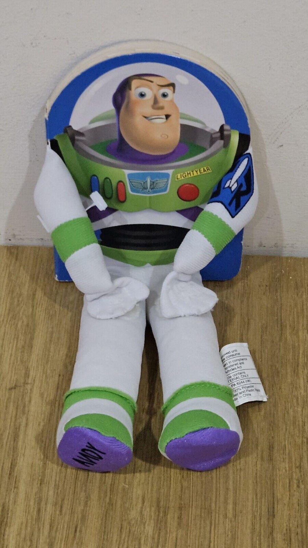 Disney Toy Story 2 Buzz Book Pal Plush Childrens Toy VTG 1999 ...