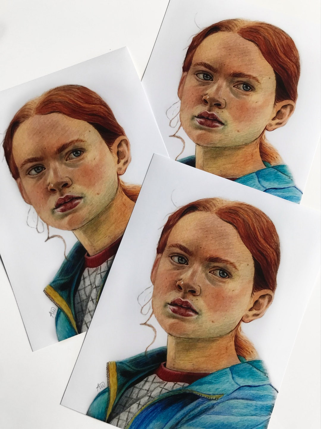 Max Mayfield A5 Art Print - Etsy