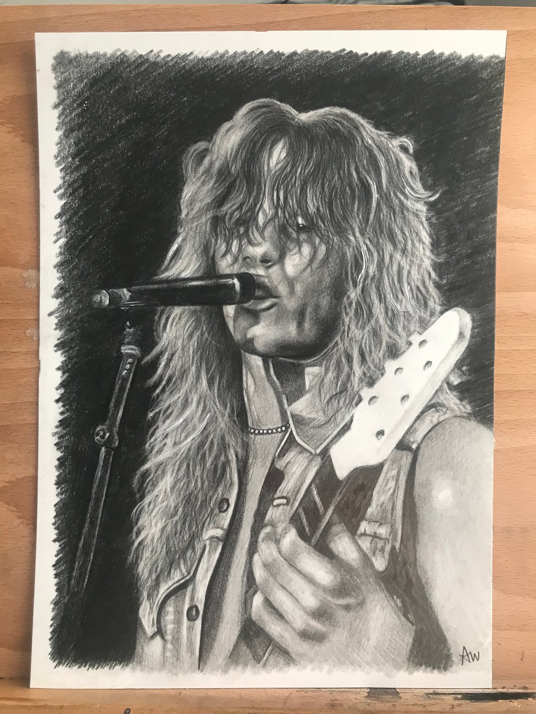 James Hetfield Original Drawing - Etsy