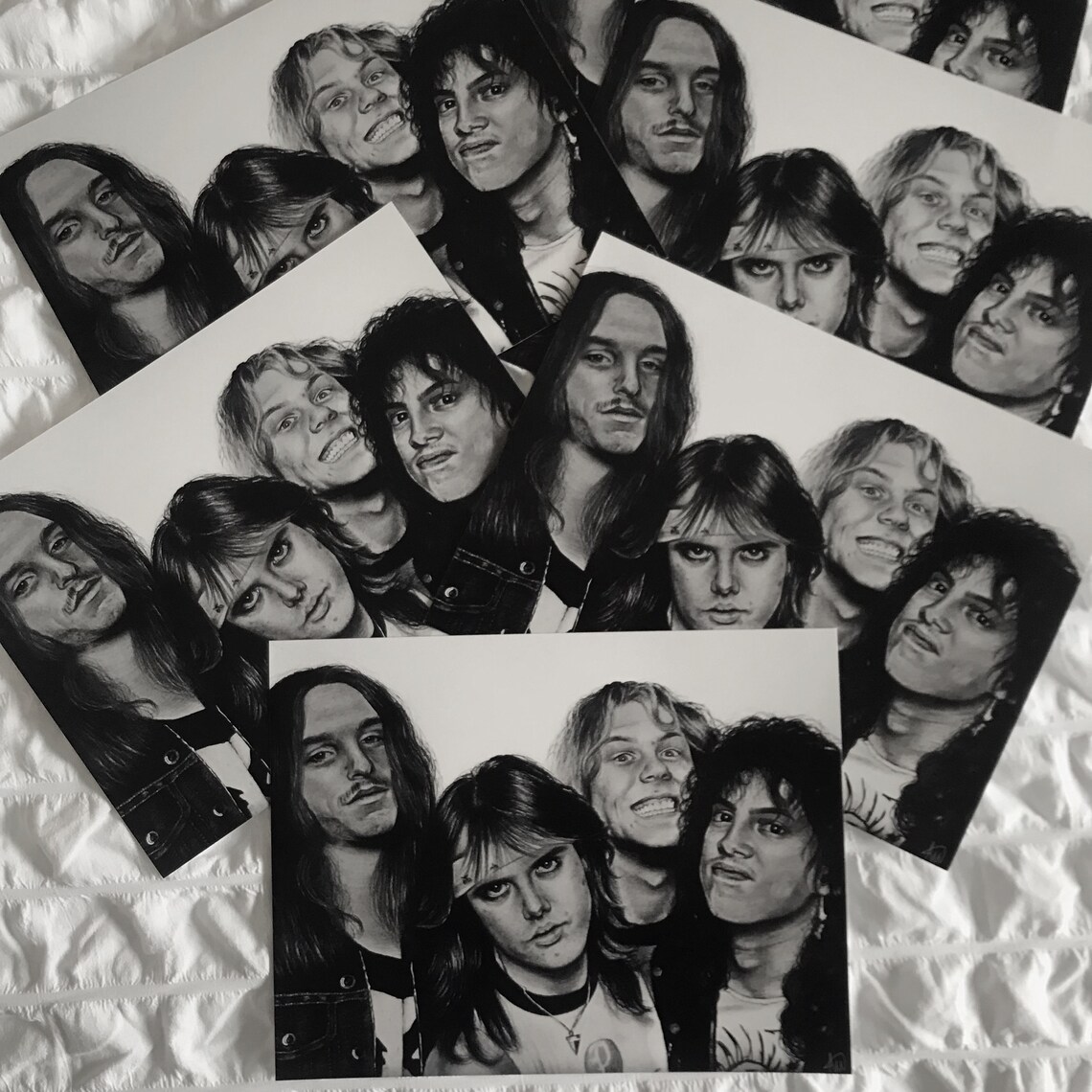 Metallica A5 Art Print - Etsy