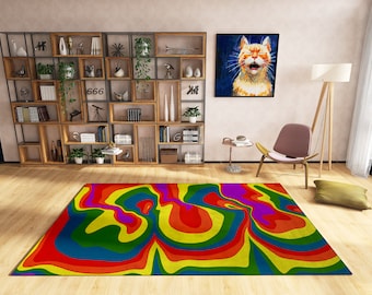 Hippie 60s Rug - Etsy