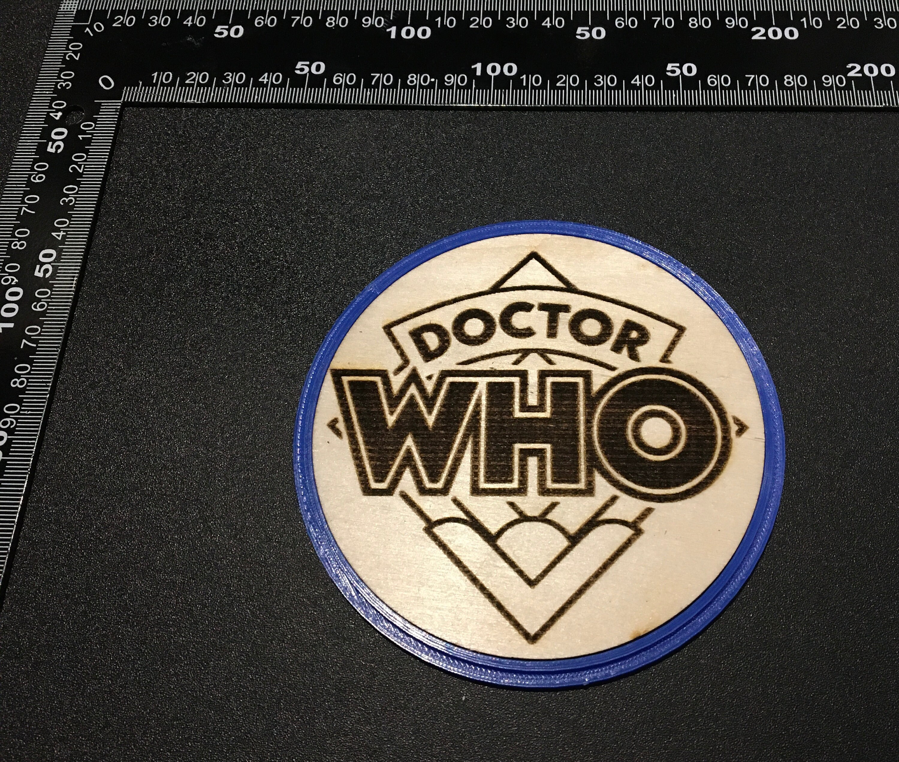 Dr Who Themed Coasters 100mm Diameter - Etsy