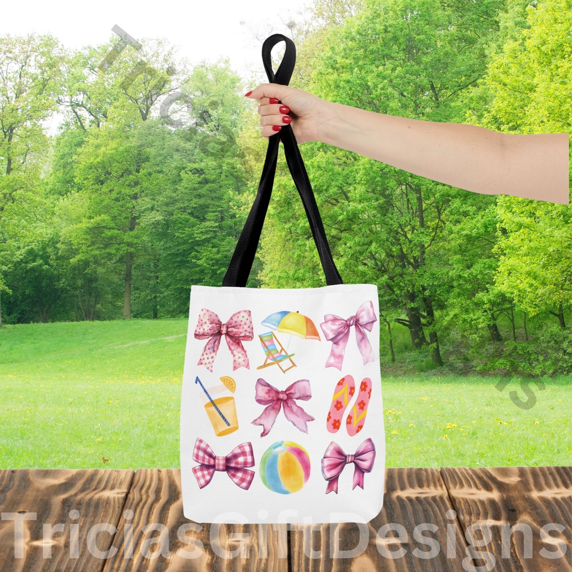 Coquette Pool Girl Tote Bag Gift for Pool Lovers, Cleaners, Cool Spring ...