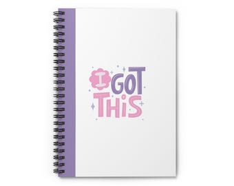 Motivational Spiral Notebook - "you Are Enough" - Perfect for ...