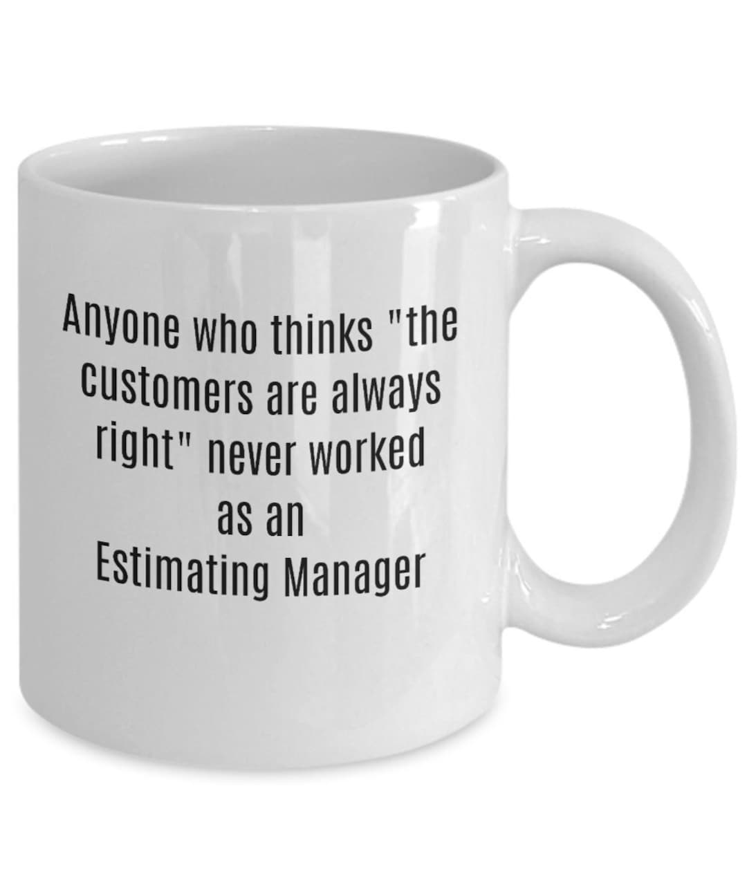 Funny Estimating Manager Gift Funny Mug for Estimating Manager - Etsy