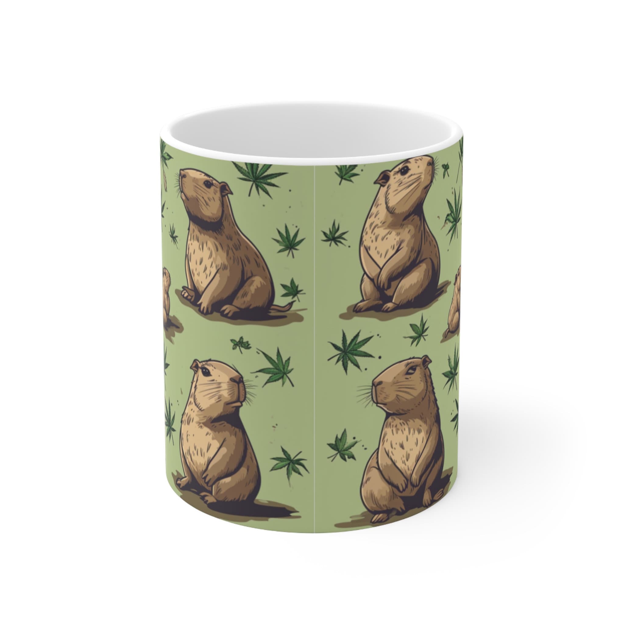Capybara Mug, Capybara Lover Gift, Rodent Coffee Mug, Funny Capybara ...