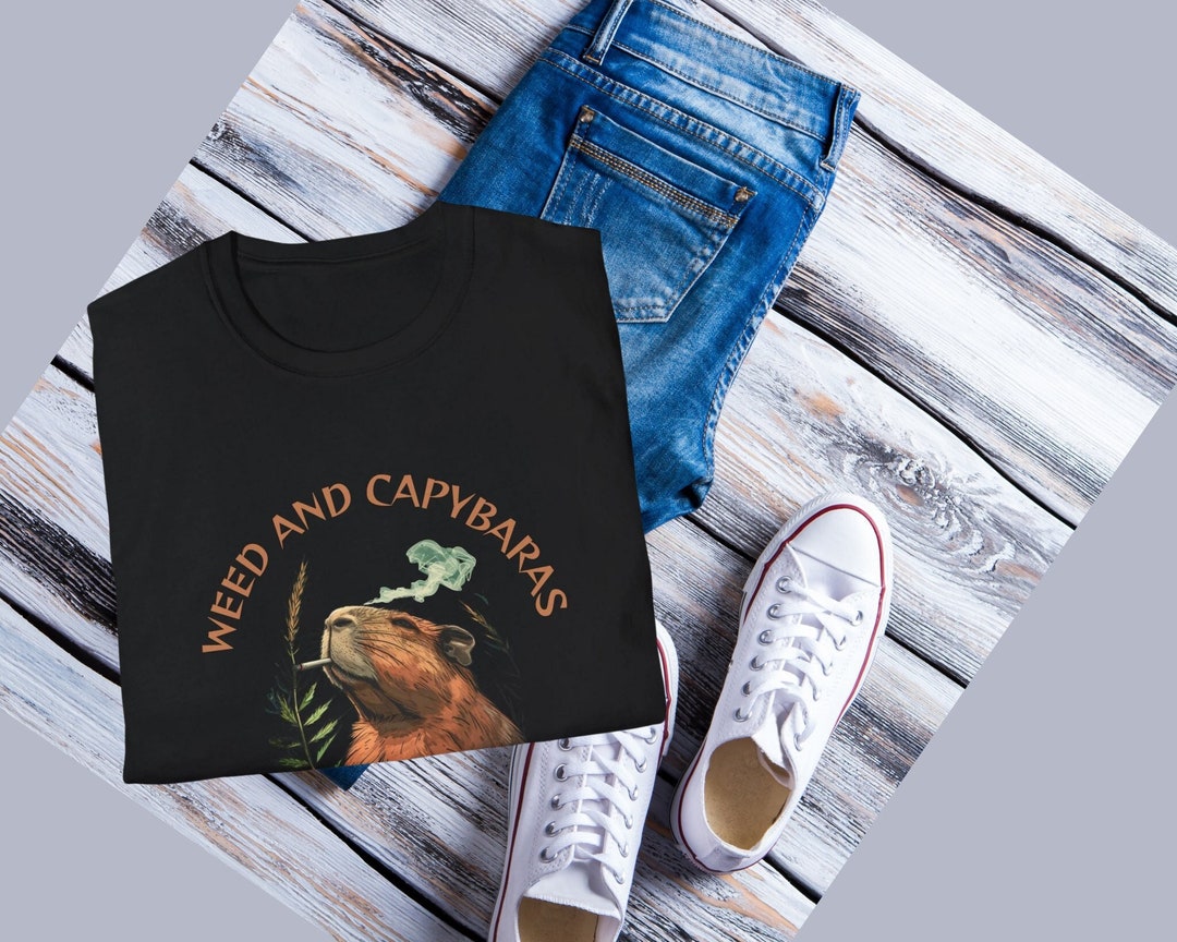 Capybara Shirt, Capybara Lover Gift, Rodent T-shirt, Funny Capybara ...