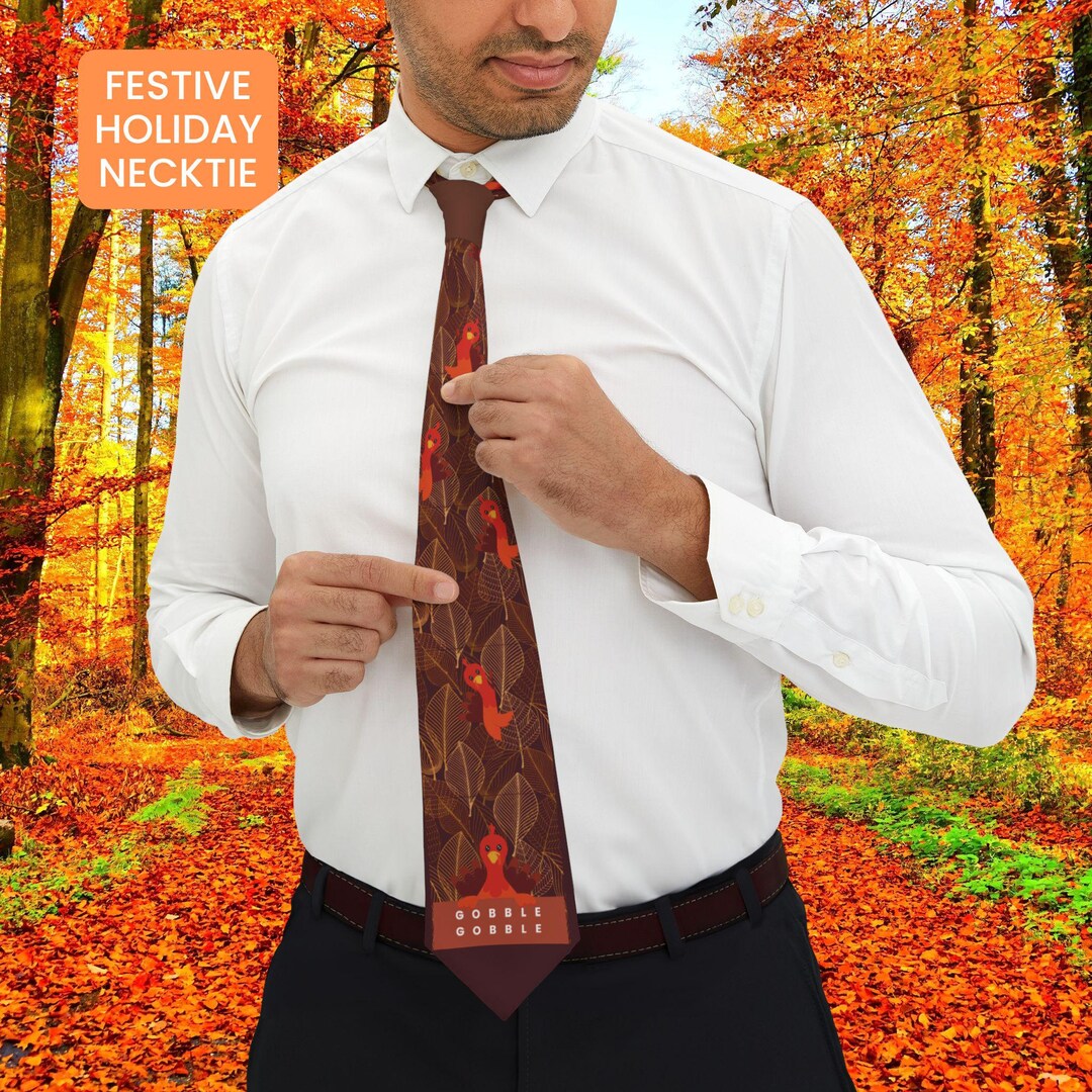 Thanksgiving Turkey Necktie - Etsy