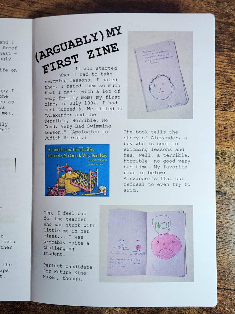 Proto-zine - Original 28-page Full Color Meta Zine About Zines ...