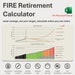FIRE Retirement Calculator Spreadsheet for Microsoft Excel - Etsy