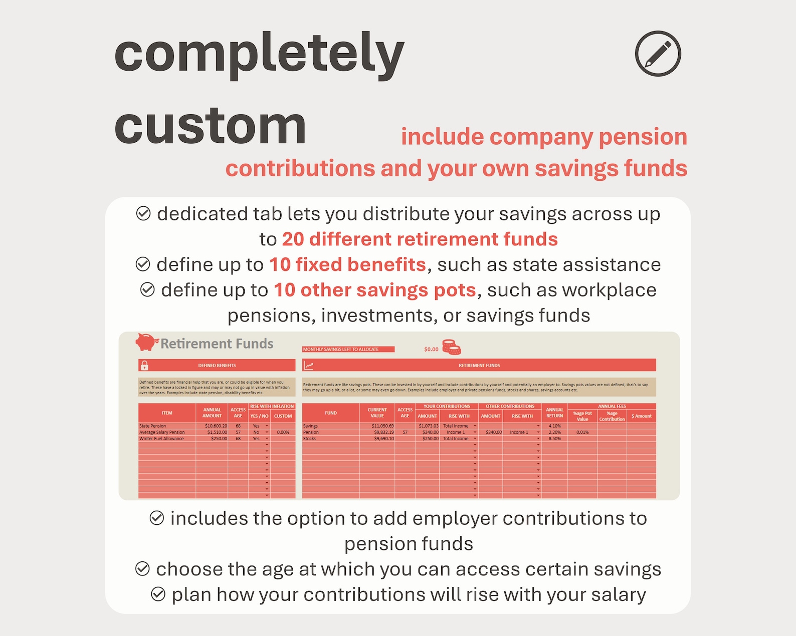 FIRE Retirement Calculator Spreadsheet for Google Sheets - Etsy