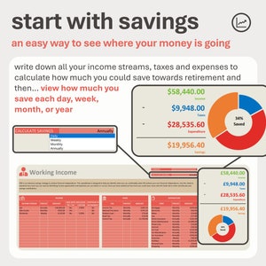 FIRE Retirement Calculator Spreadsheet for Microsoft Excel - Etsy