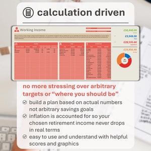 FIRE Retirement Calculator Spreadsheet for Microsoft Excel - Etsy
