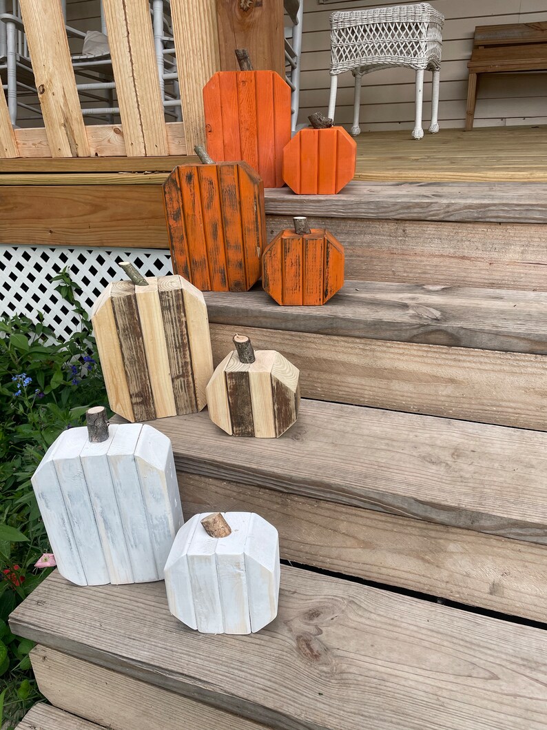 Rustic Farmhouse Pumpkin Decor - Etsy