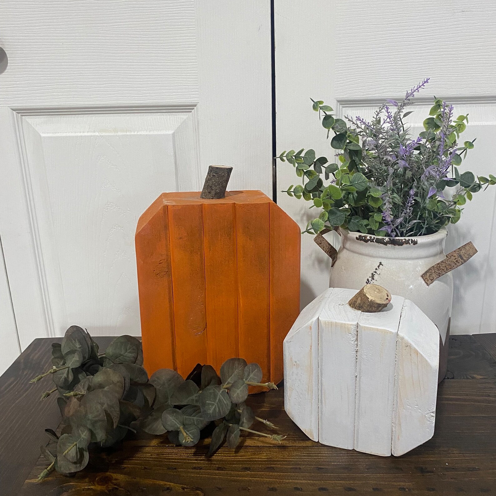 Rustic Farmhouse Pumpkin Decor - Etsy