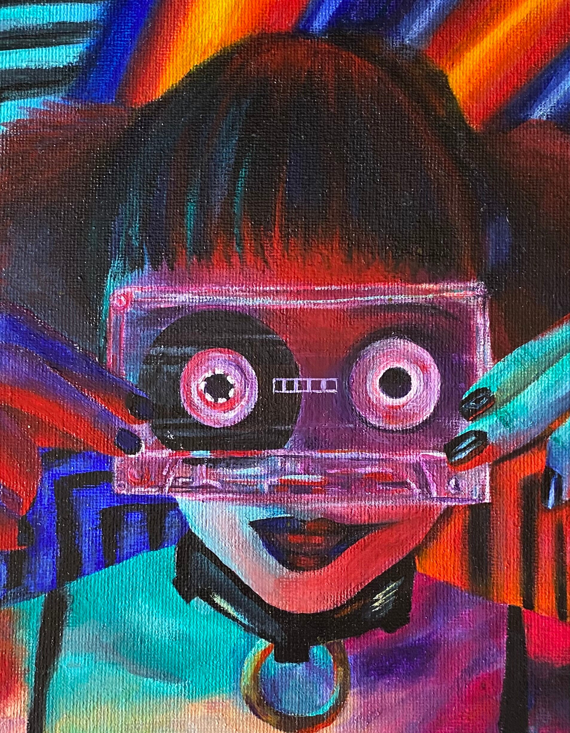 Cassette Head (card Prints) - Etsy