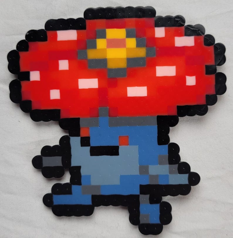 Oddish, Gloom, Vileplume, & Bellossom Perler Menu Icon - Etsy