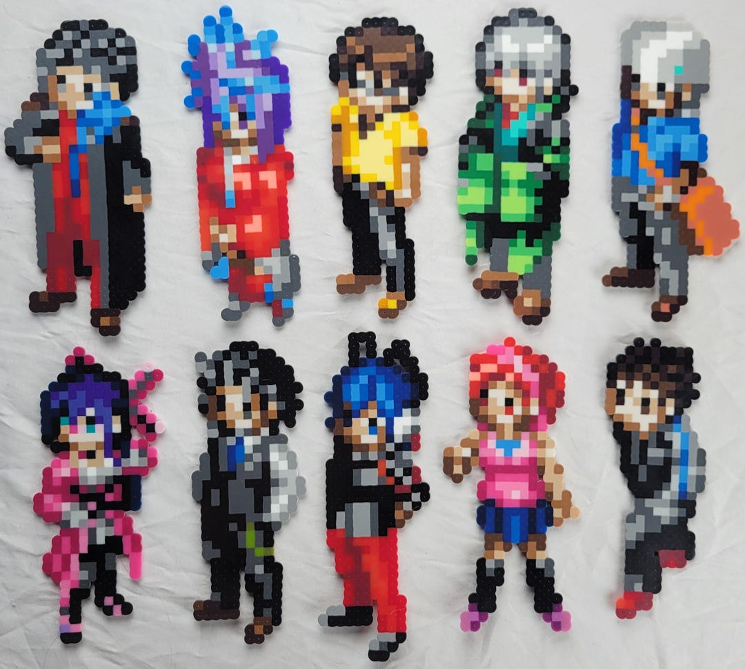 Devil Survivor 1 & 2 Character Sprite Perler Art - Etsy