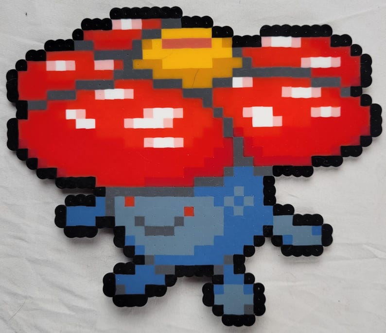 Oddish, Gloom, Vileplume, & Bellossom Perler Menu Icon - Etsy