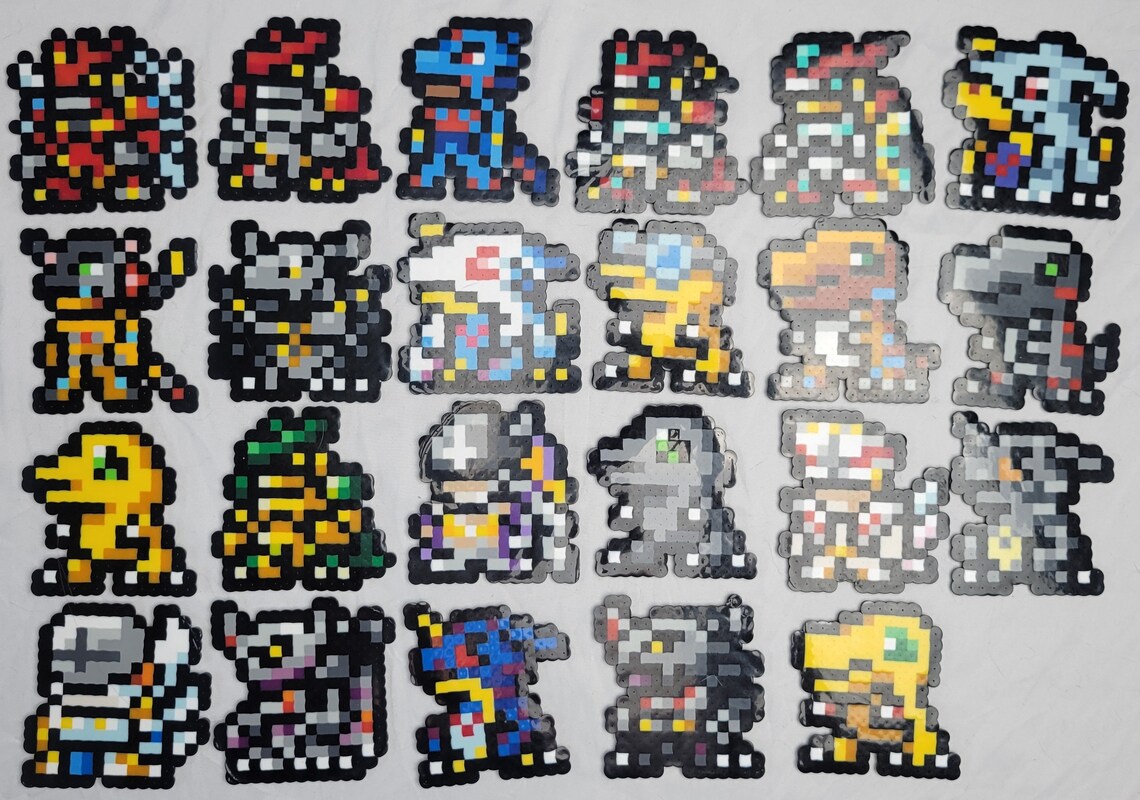 Any One Digimon Vpet Perler - Etsy
