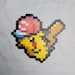 Cap Pikachu Perler Menu Icon - Etsy
