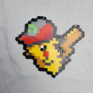 Cap Pikachu Perler Menu Icon - Etsy