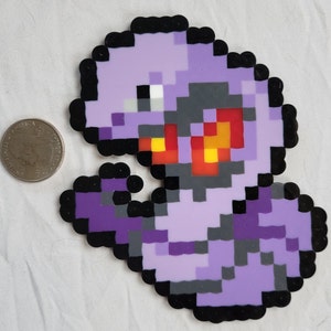 Ekans Arbok Pokemon Perler Menu Icon Etsy