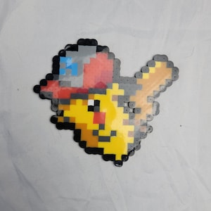 Cap Pikachu Perler Menu Icon - Etsy